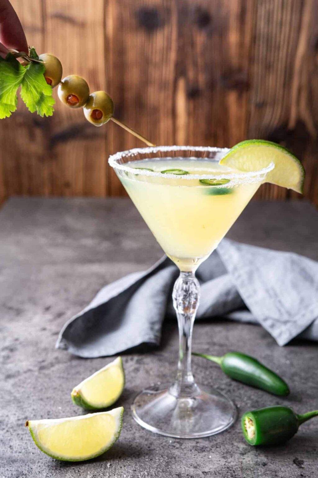 Mexican Martini Recipe (Texas Martini) - Twist and Toast