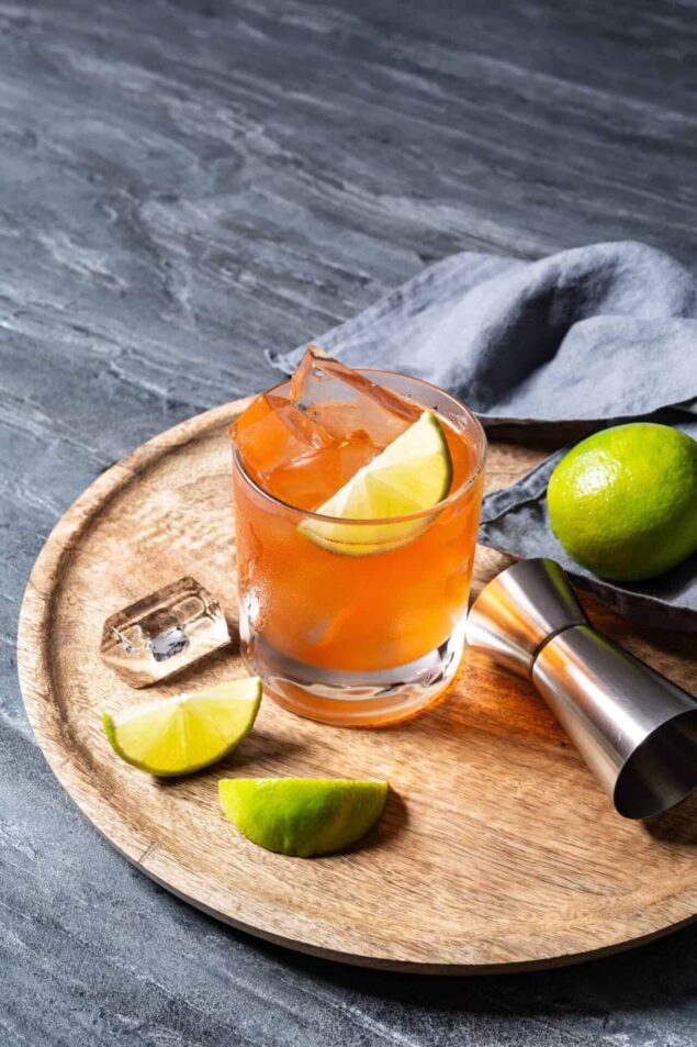 Aperol Gin Cocktail - Twist and Toast