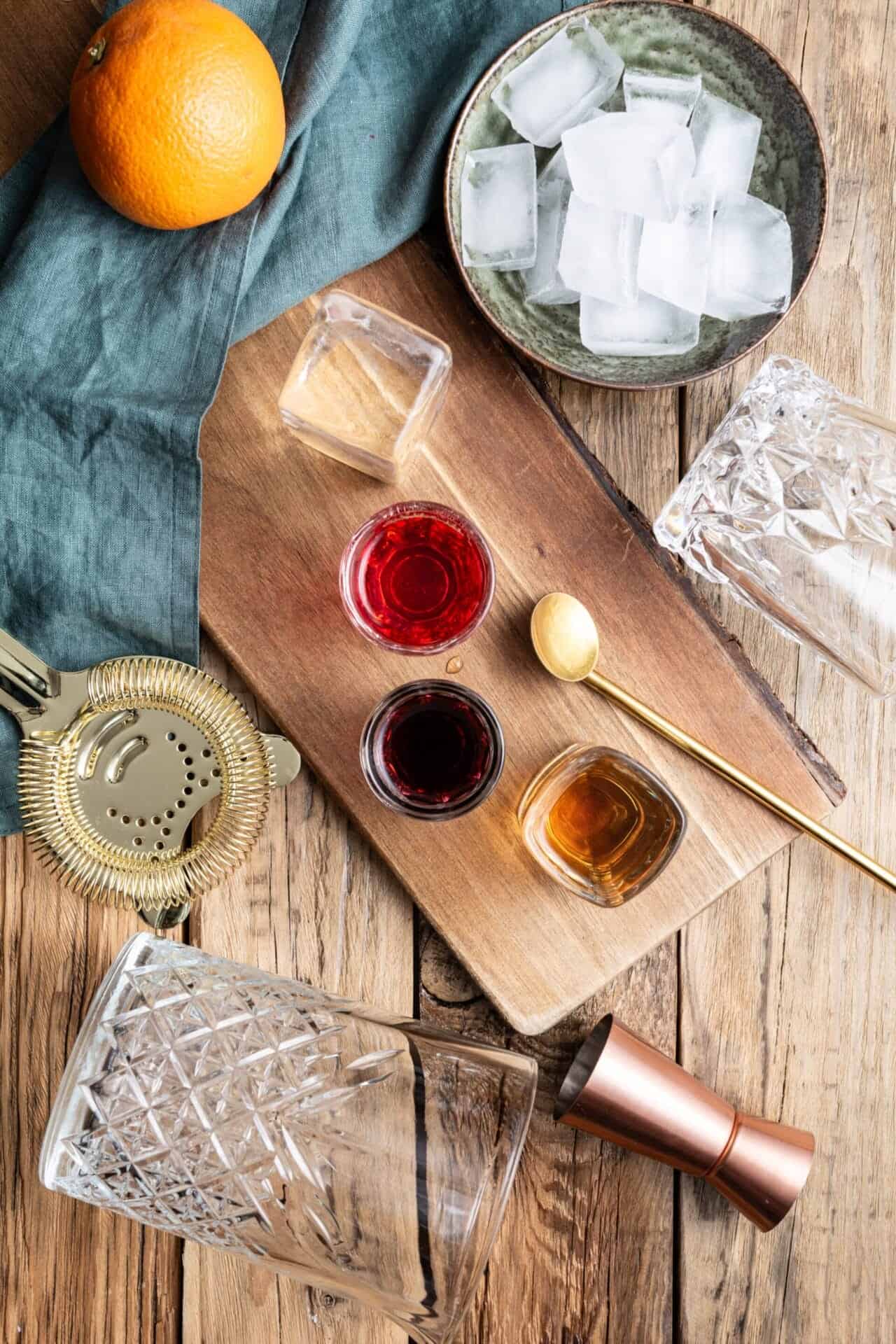 Boulevardier Cocktail - Twist and Toast